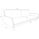 Sofá cama ISLA | HOMYCASA